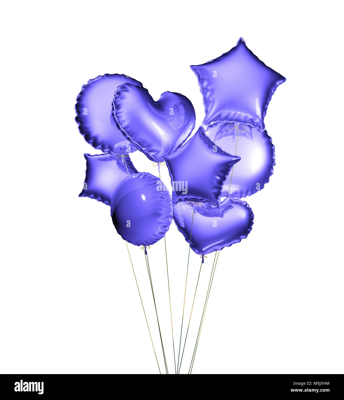 Eight balloons on a string hi-res stock photography and images - Alamy