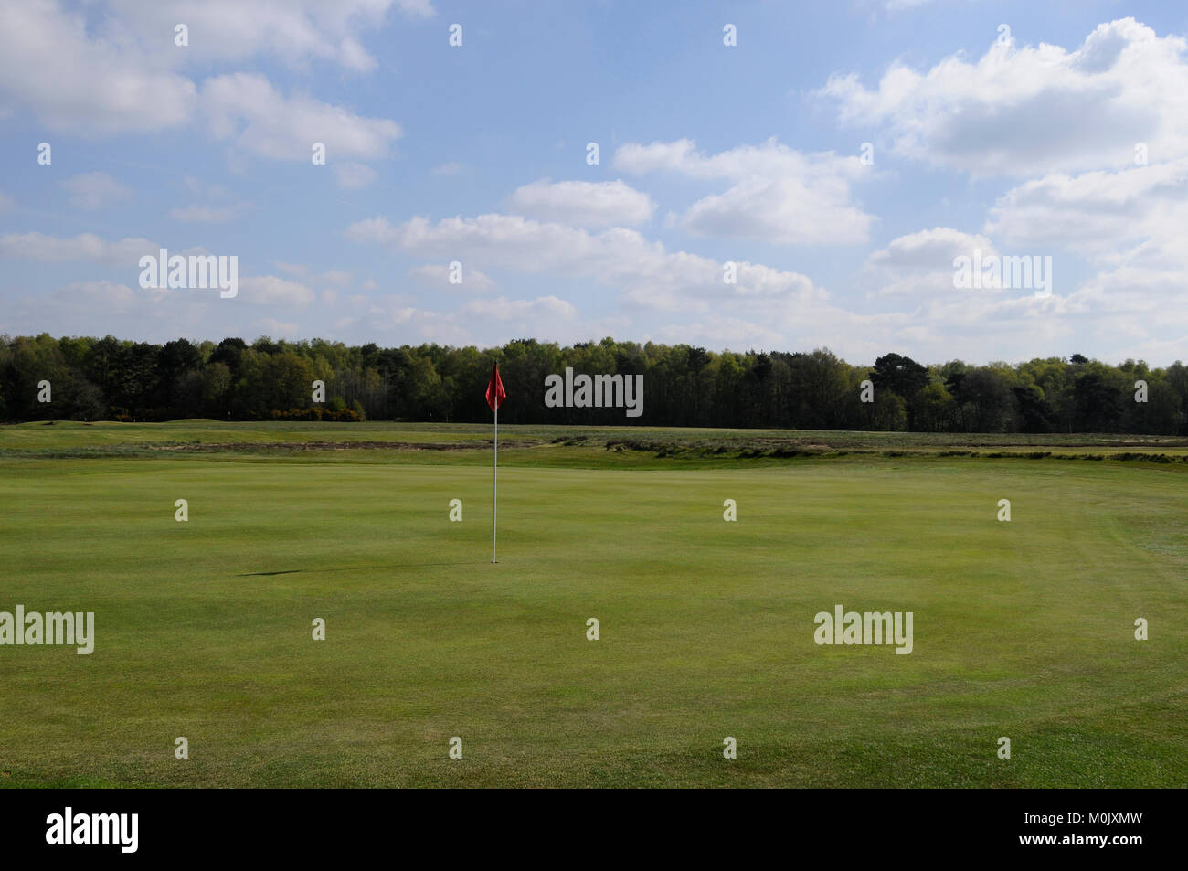 View over the 18th Green on the New Course, Walton Heath Golf Club ...