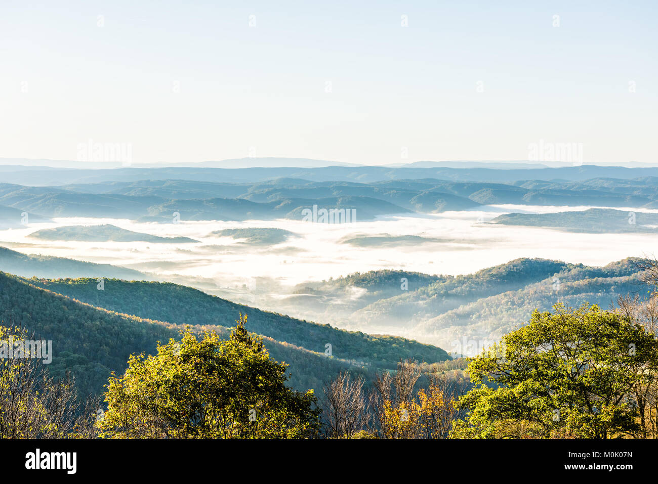 Appalachian mountains aerial hi-res stock photography and images - Alamy
