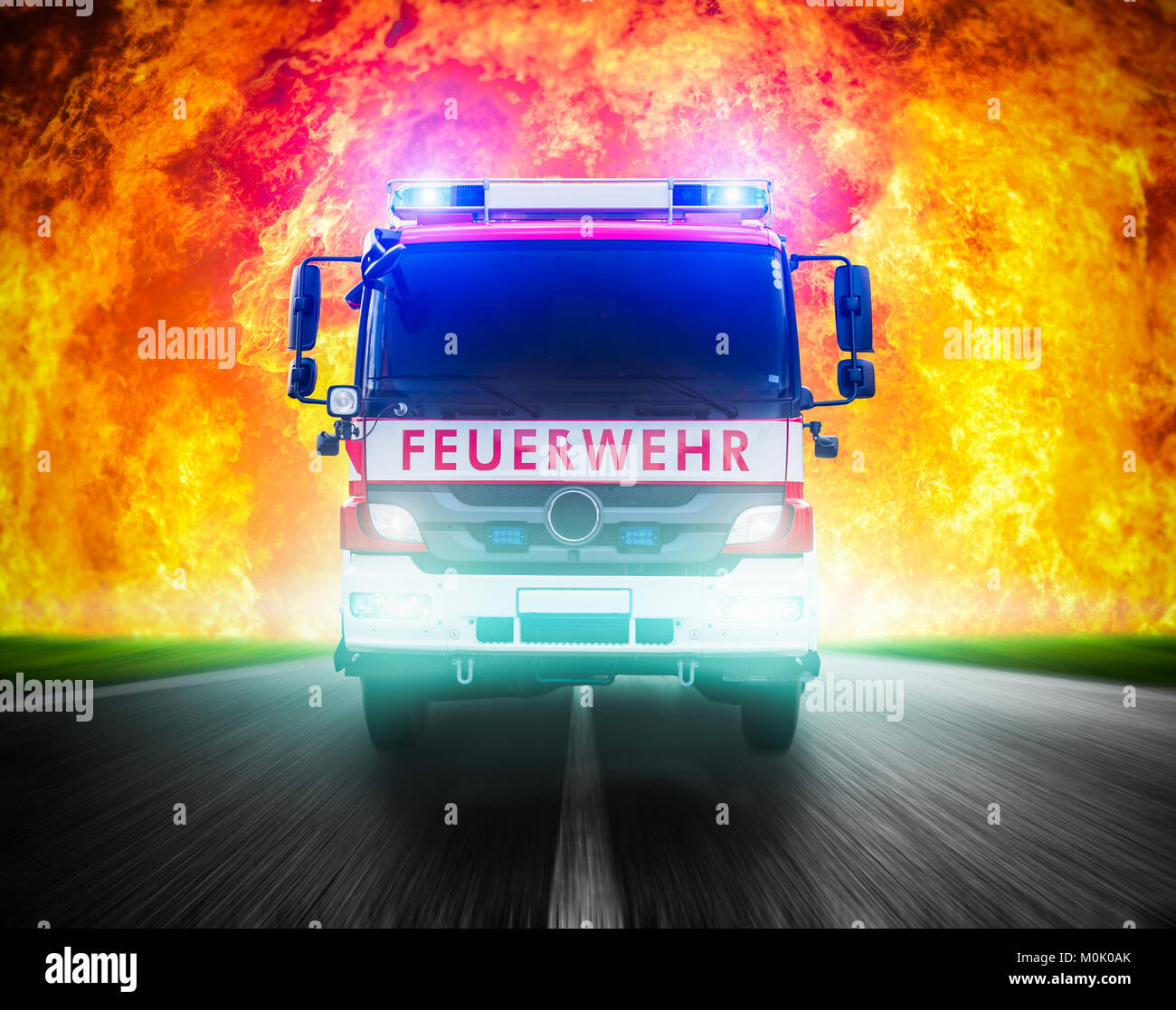 German firefighters hi-res stock photography and images - Alamy