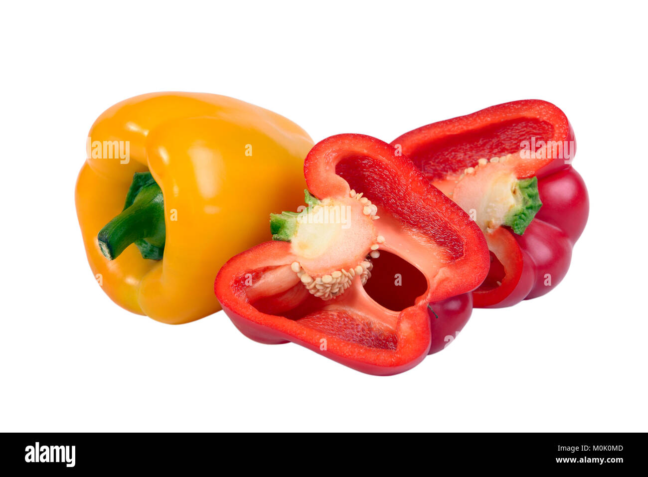 Bell pepper seeds Cut Out Stock Images & Pictures - Alamy
