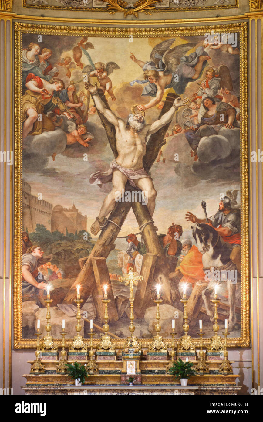 Saint andrew crucified hi-res stock photography and images - Alamy