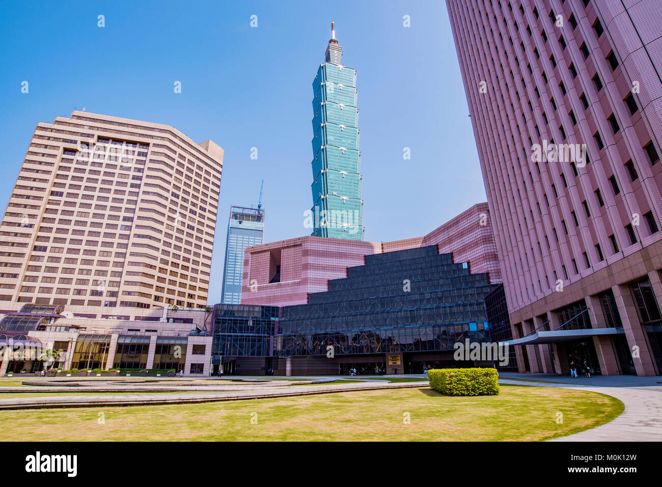 TAIPEI, TAIWAN - MARCH 28: This is a view of the World Trade Center ...