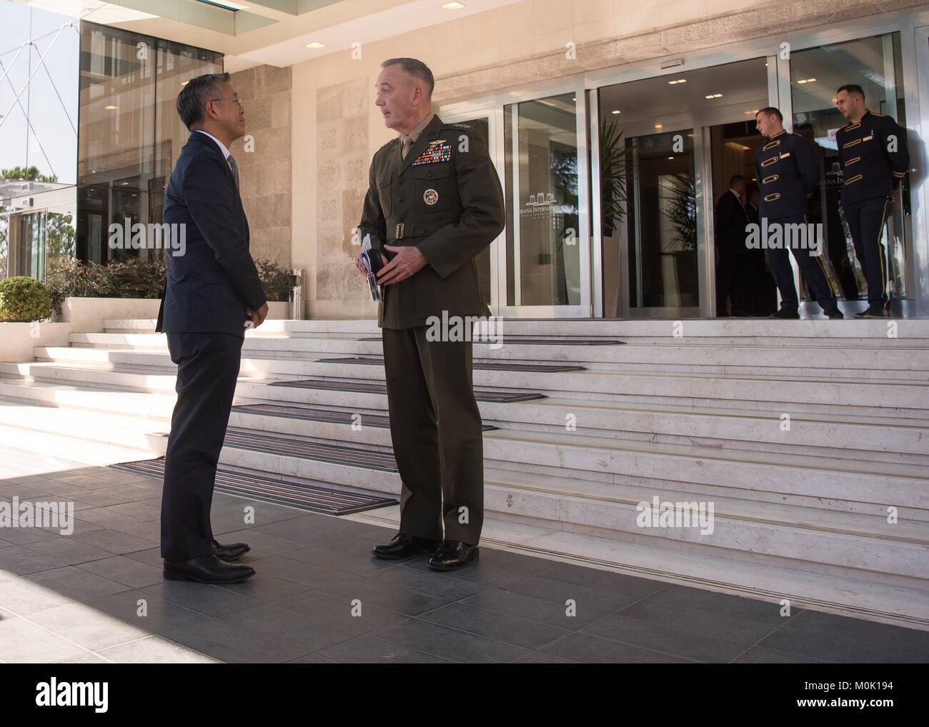 U s ambassador to albania hi-res stock photography and images - Alamy