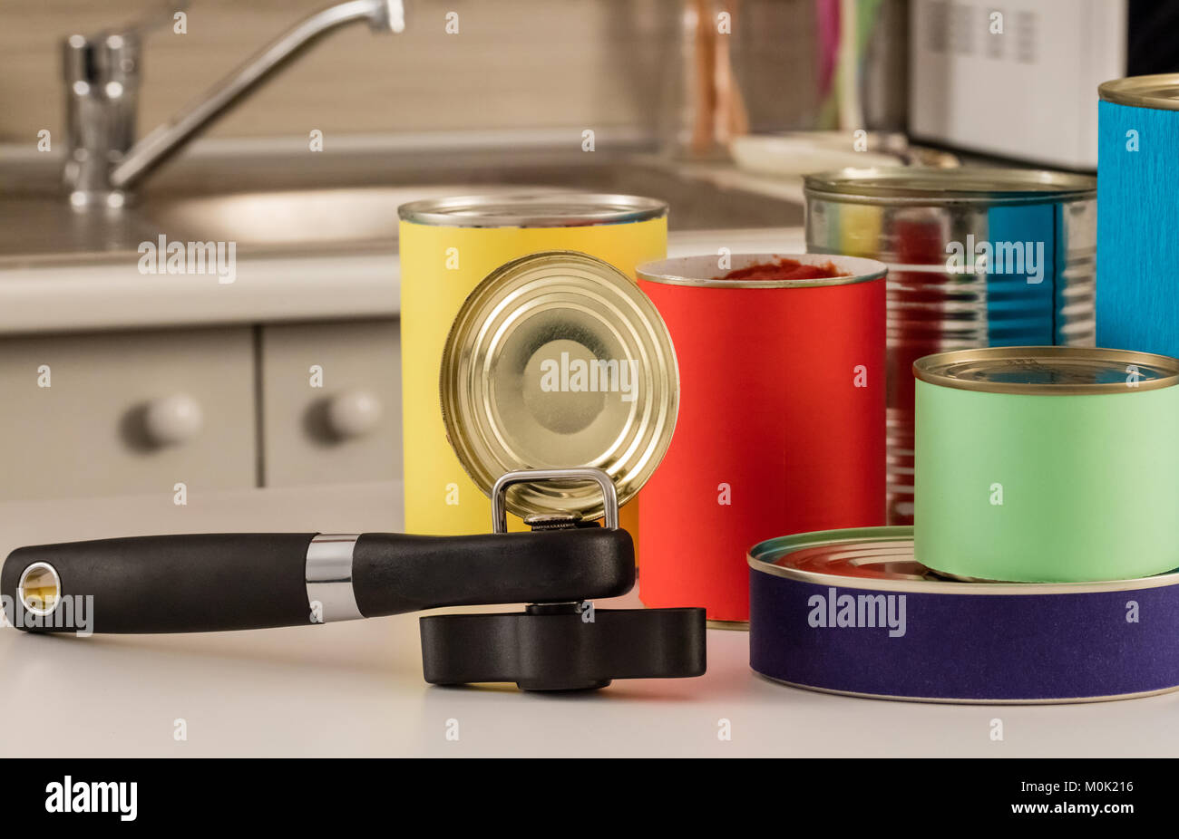 Easy open can hi-res stock photography and images - Alamy