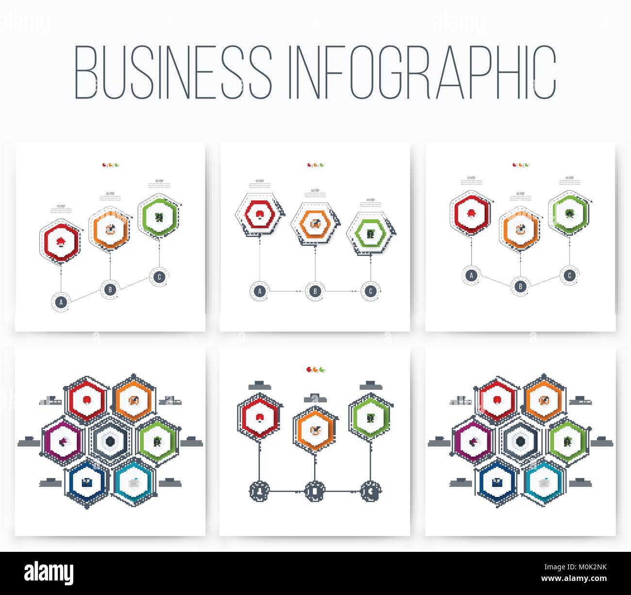 Set with infographics Stock Vector Image & Art - Alamy