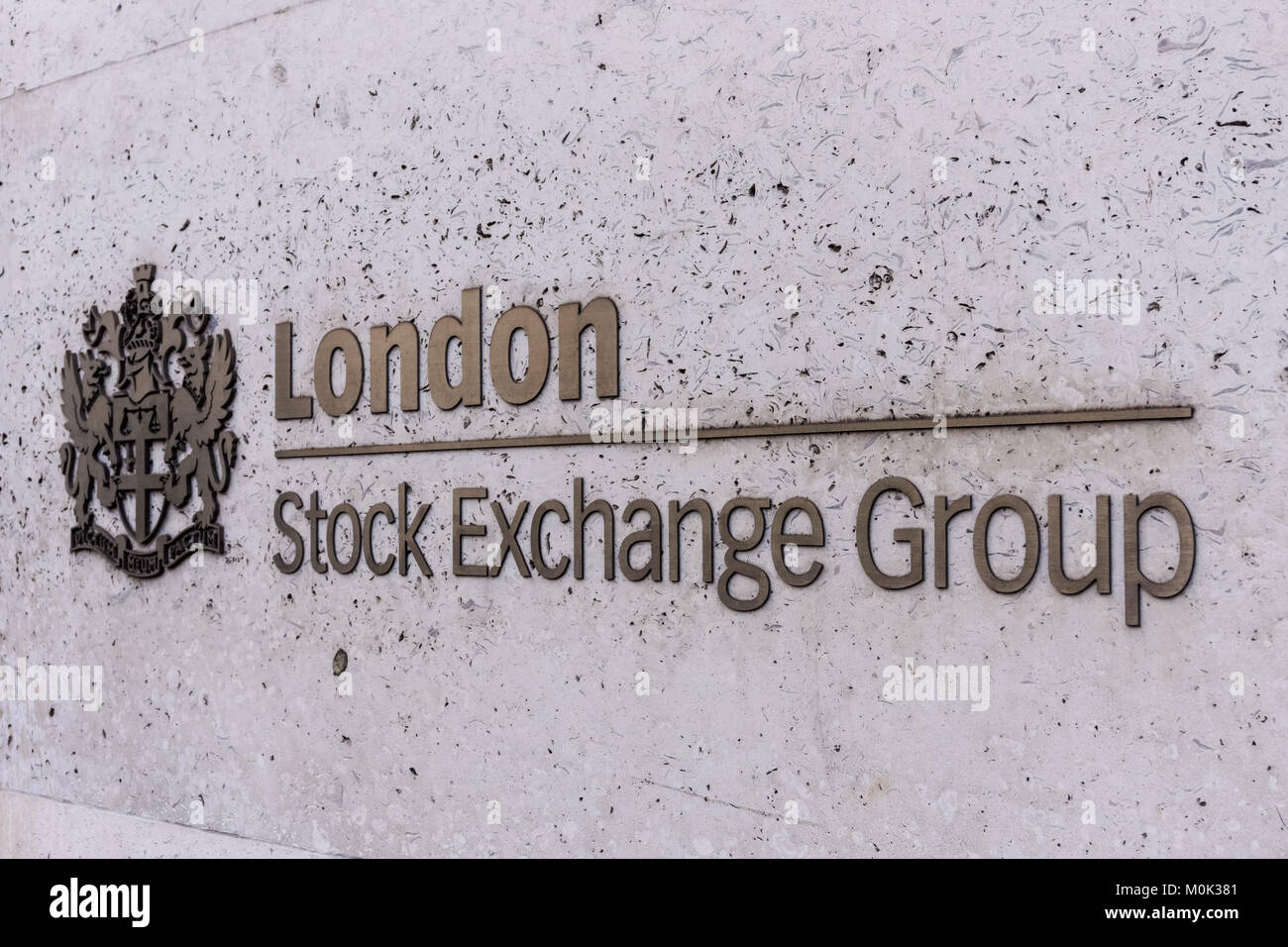 London stock exchange logo hi-res stock photography and images - Alamy