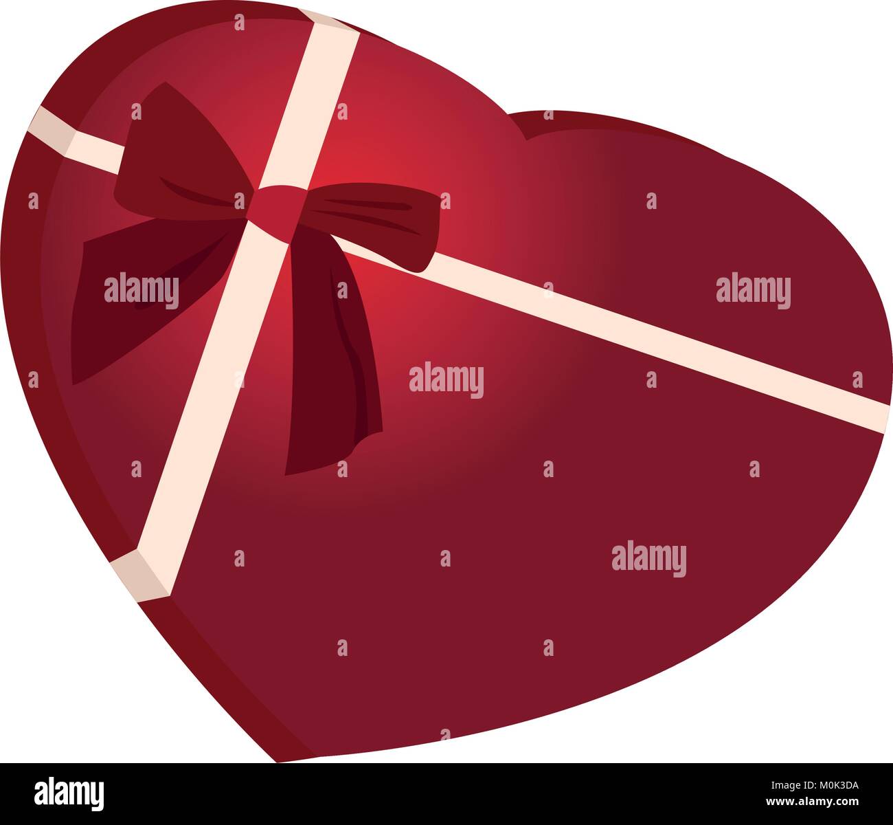 Heart shaped chocolate box Stock Vector Image & Art - Alamy