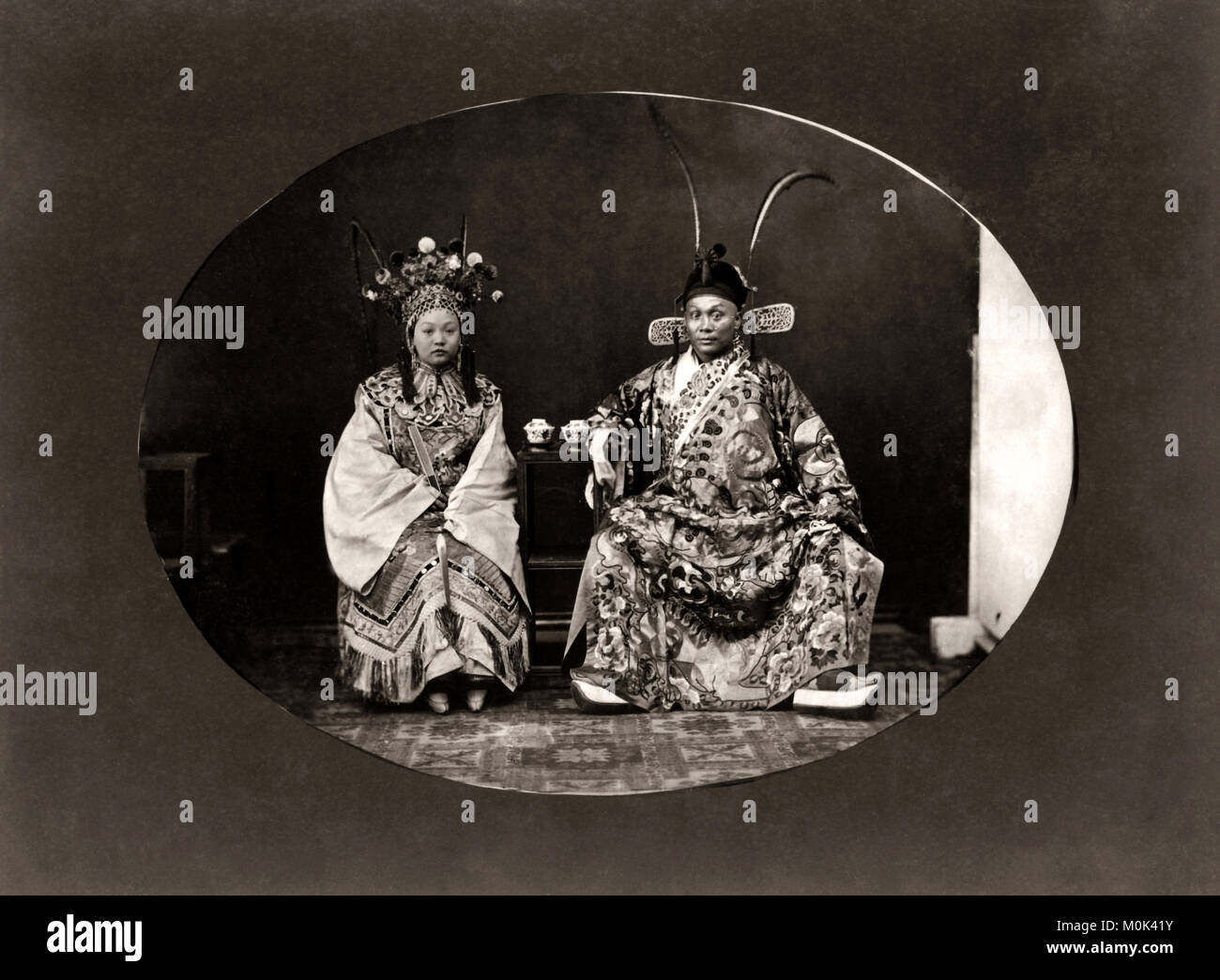 Ancient chinese portraiture hi-res stock photography and images - Alamy