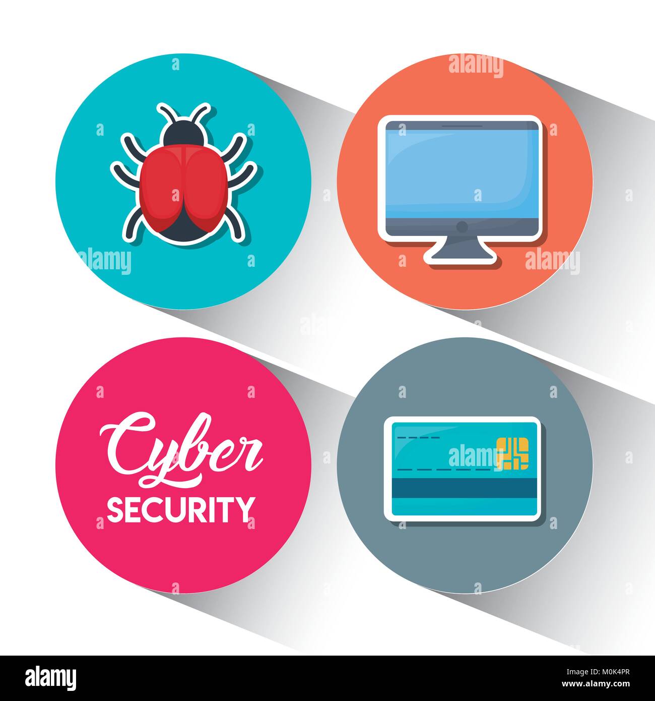 cyber security design Stock Vector Image & Art - Alamy