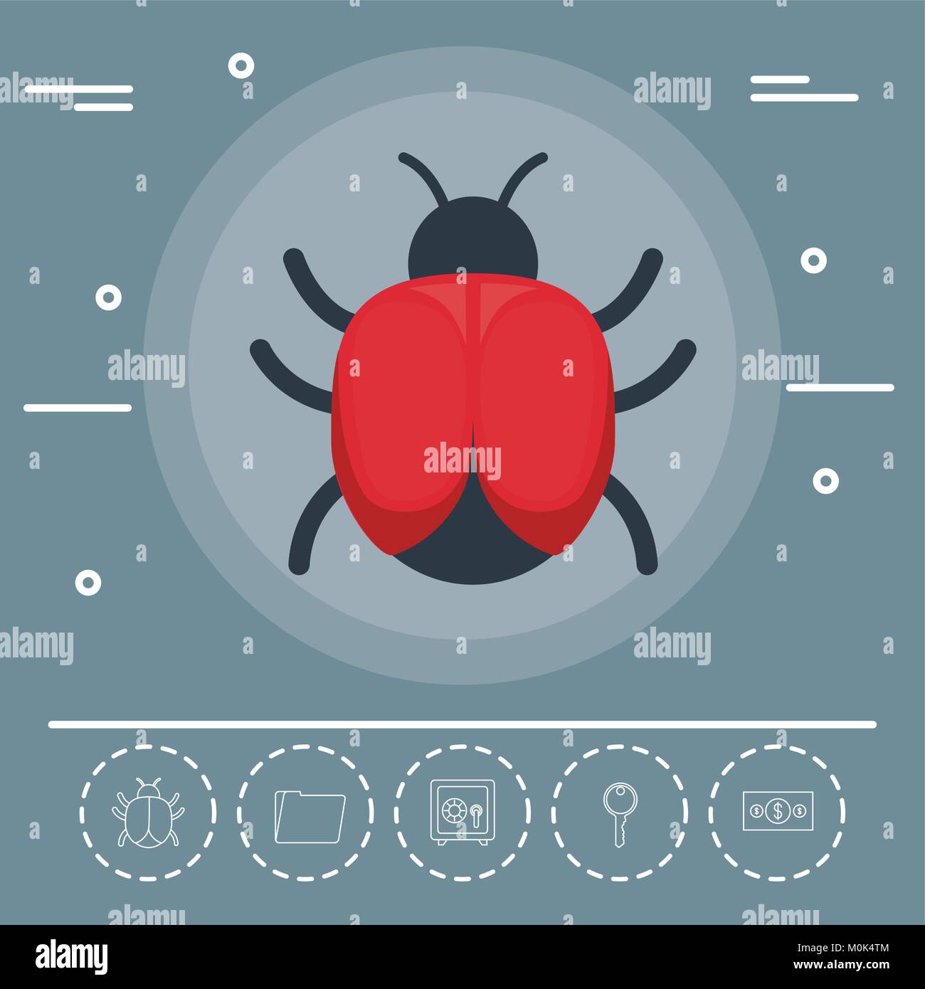 cyber security design Stock Vector Image & Art - Alamy