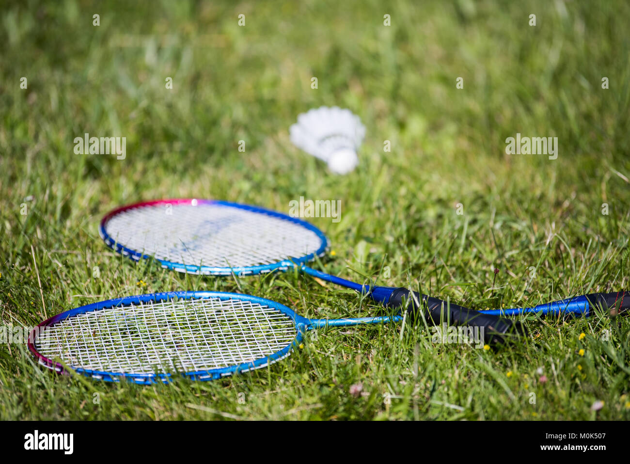 Badminton game hi-res stock photography and images - Alamy