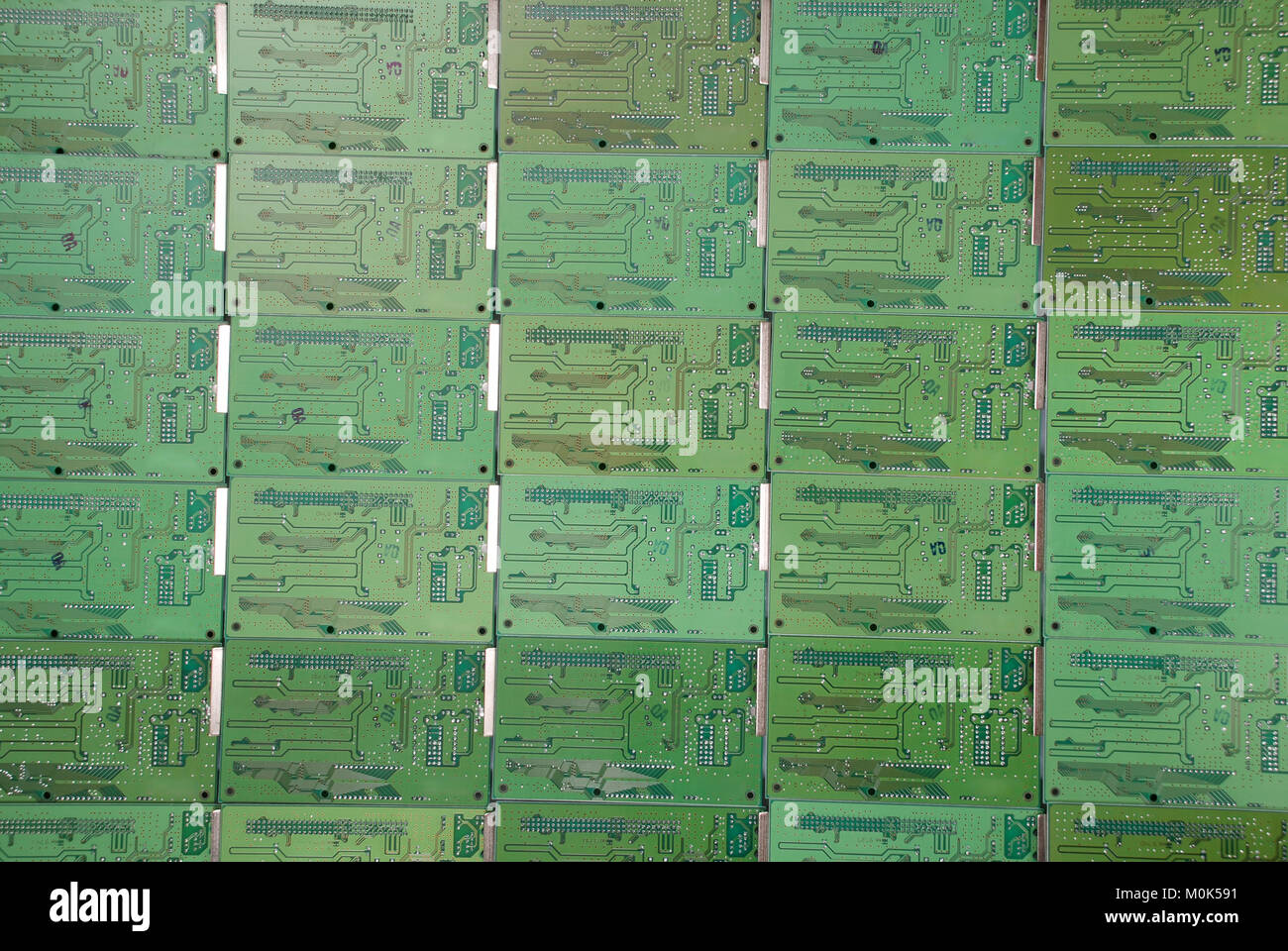 Many electronic circuit board. Electronics background Stock Photo - Alamy