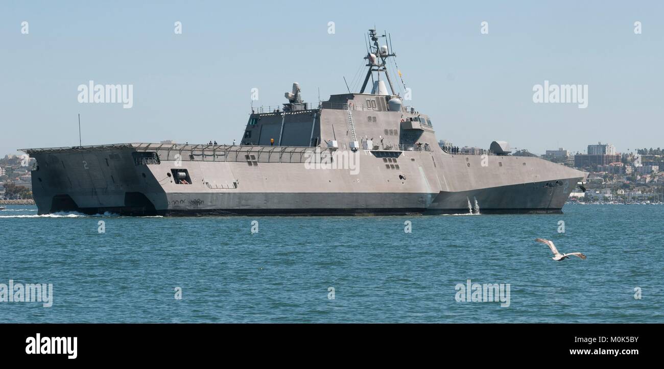 The U.S. Navy Independence-class littoral combat ship USS Independence ...
