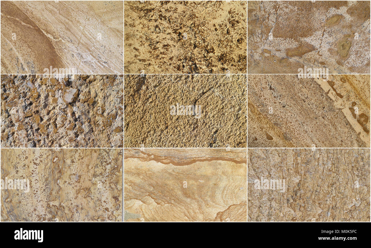 Nine Natural Limestone Background Stock Photo - Alamy