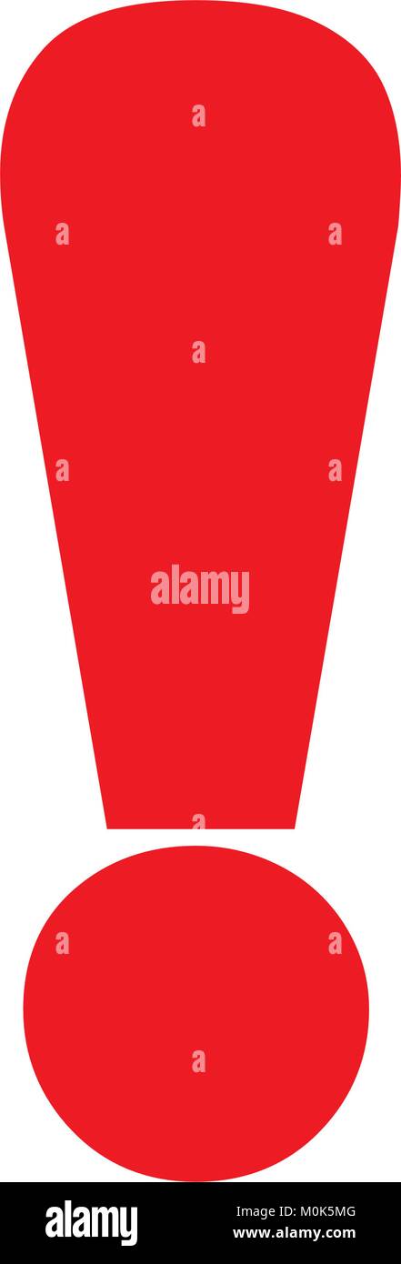 exclamation symbol alert Stock Vector Image & Art - Alamy