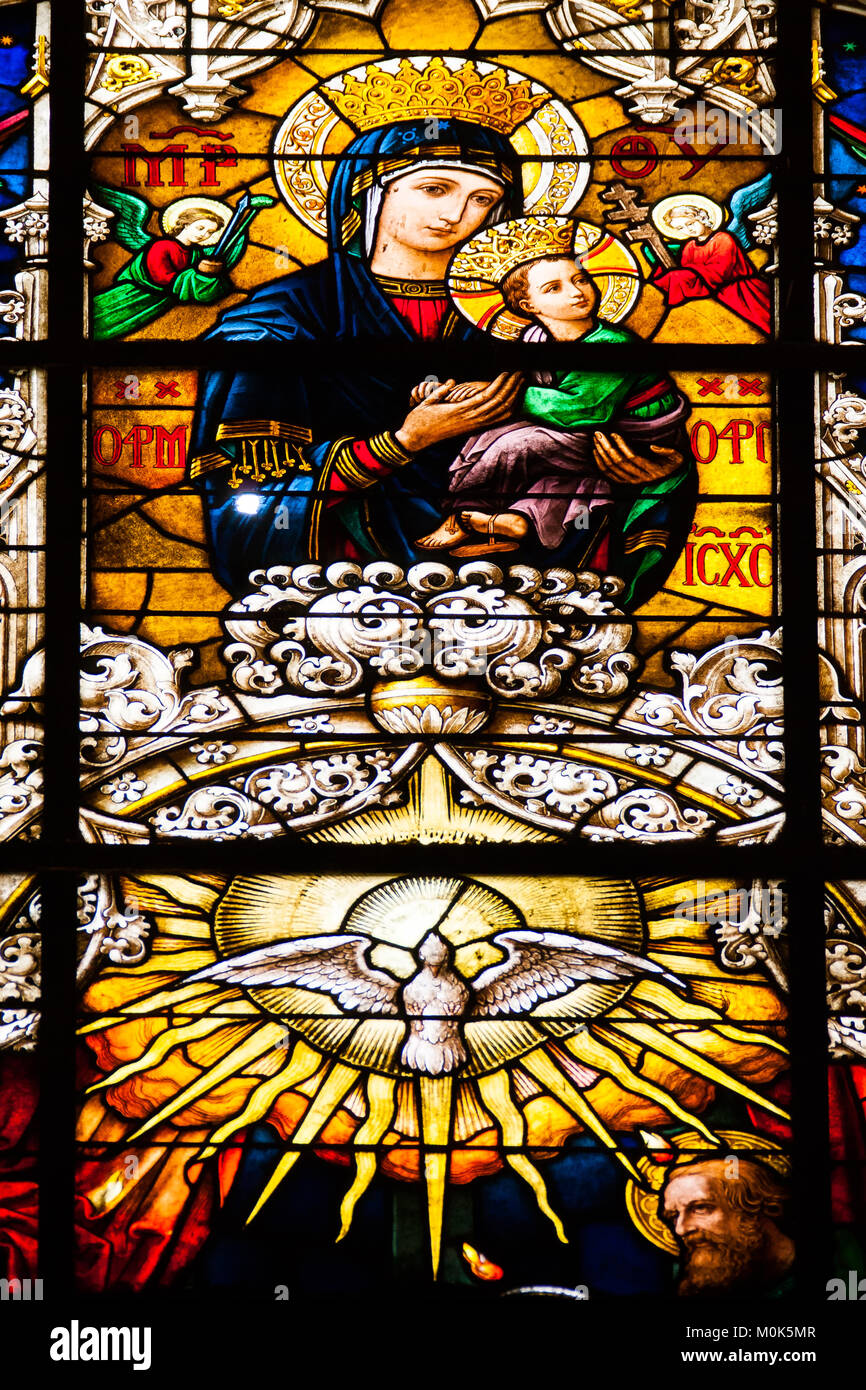 Spanish Colonial Windows Stained Glass