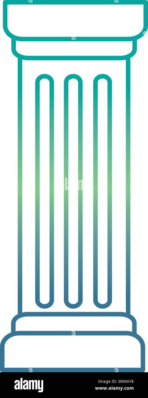 Pillar painting Stock Vector Images - Alamy