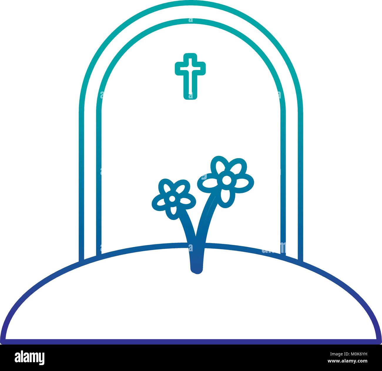 Old stone cross memorial Stock Vector Images - Alamy