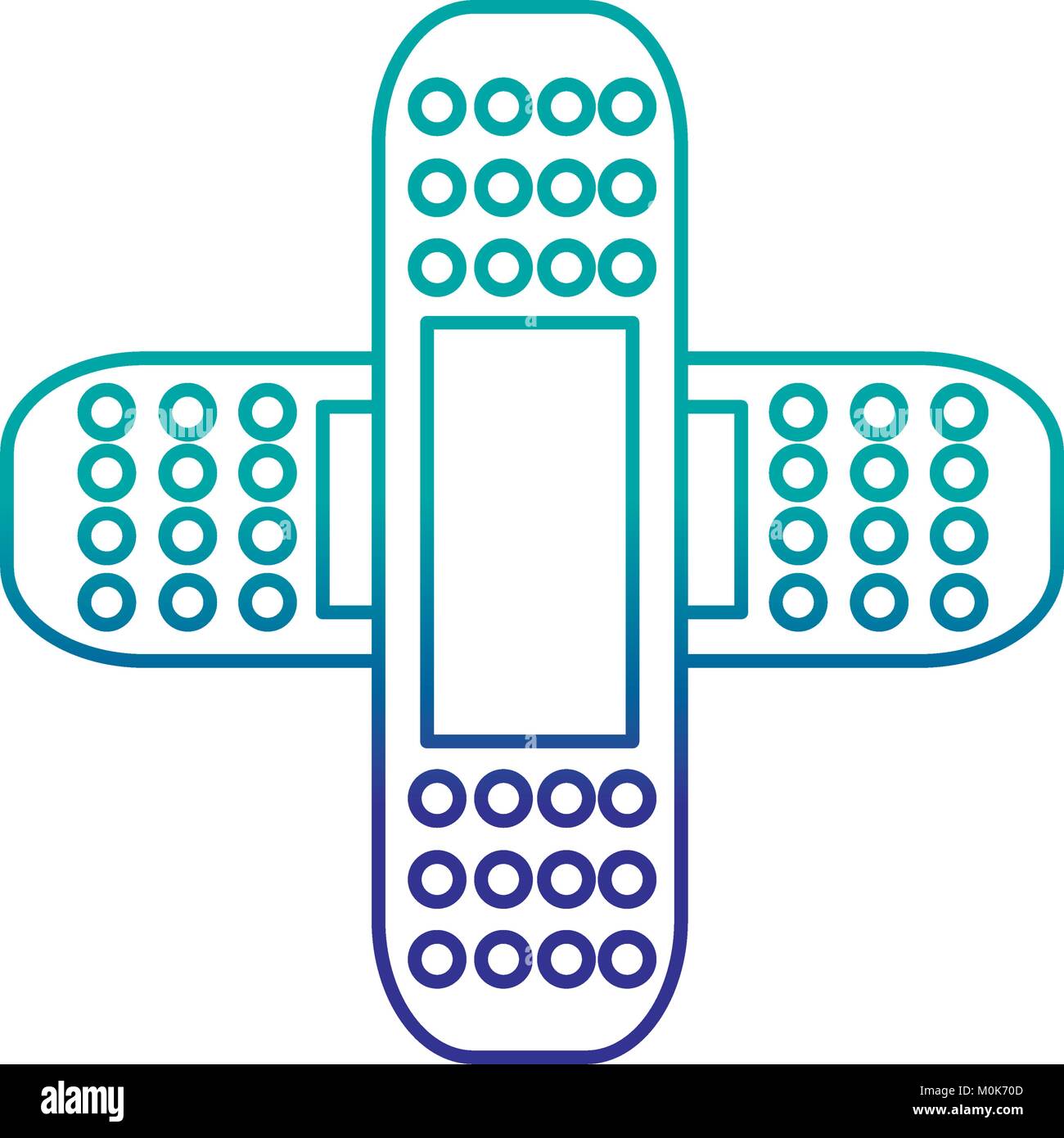 cure band isolated icon Stock Vector Image & Art - Alamy