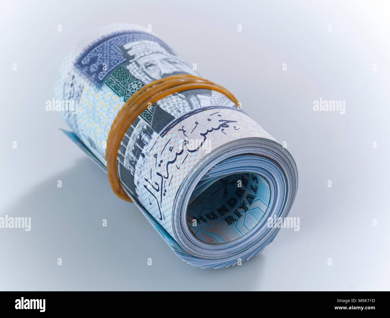 Saudi Riyal Banknotes Stock Photo - Alamy