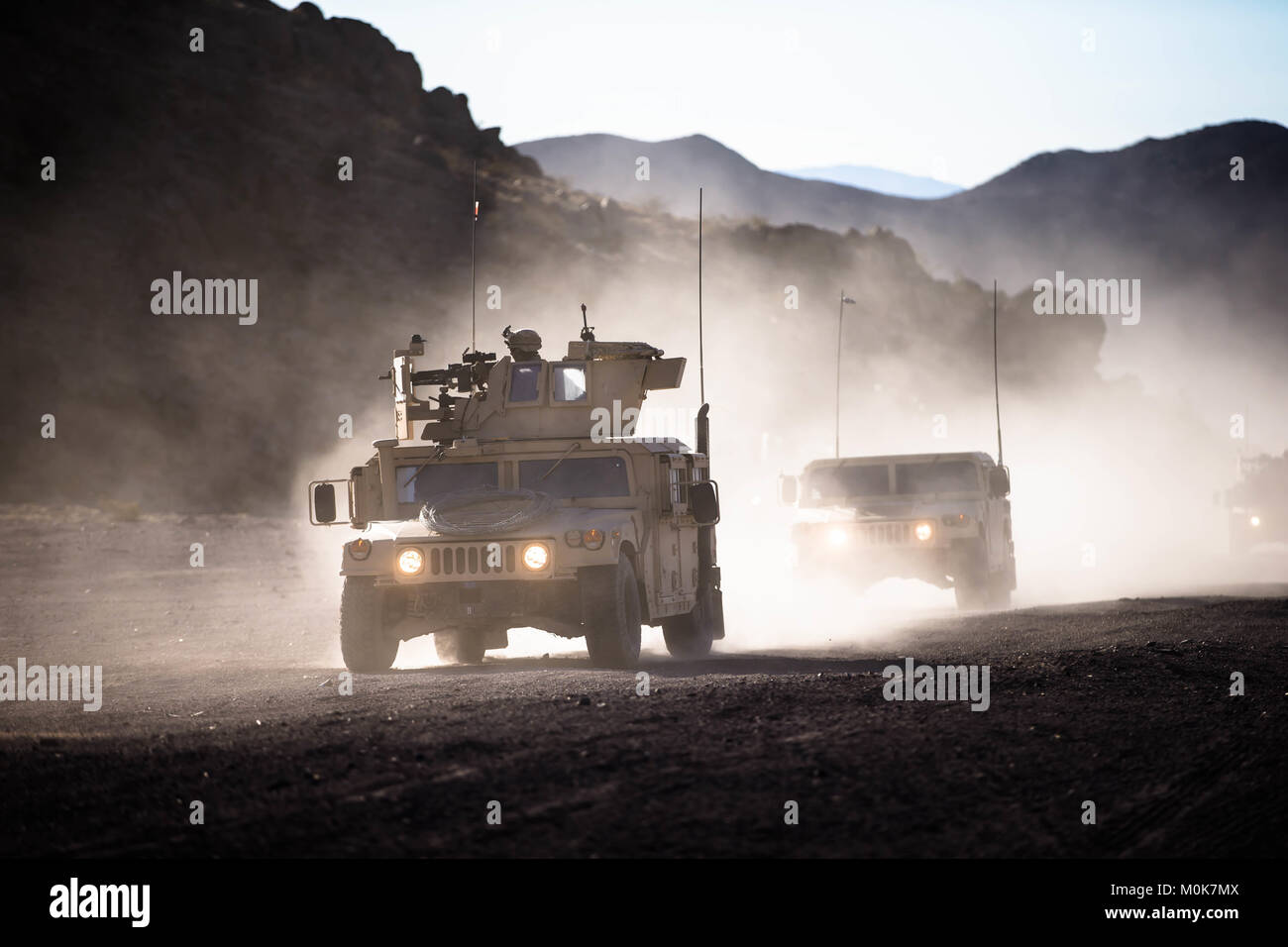 Marines with Marine Wing Support Squadron 371, preform bounding ...