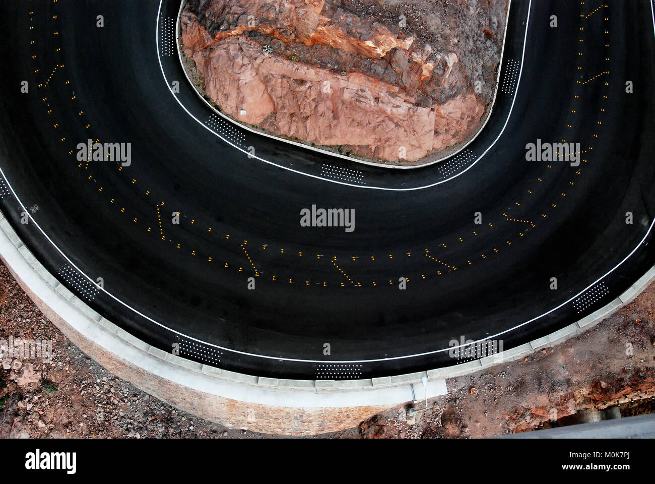 Hoover Dam Road Stock Photo - Alamy