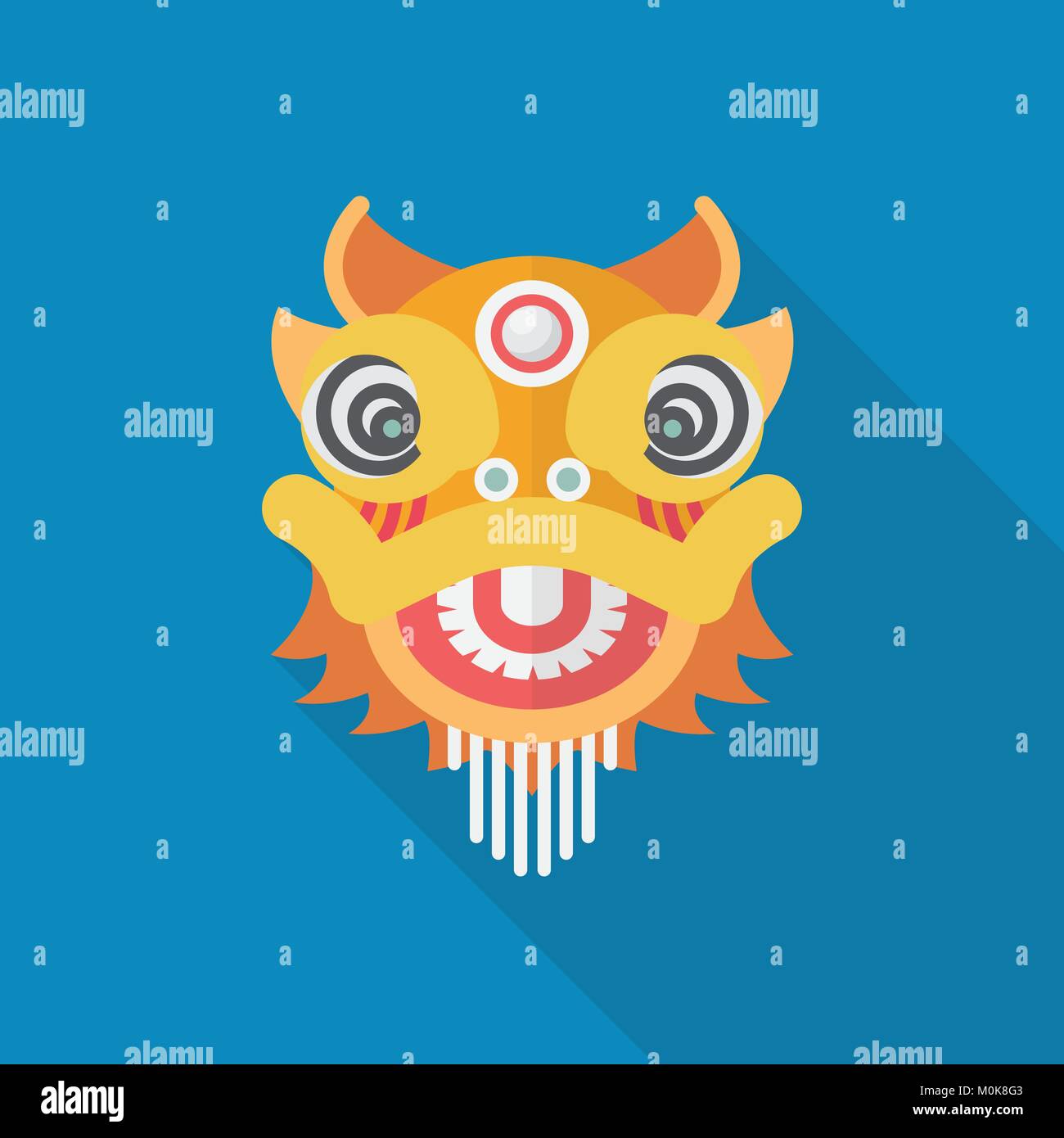 Traditional lion and dragon Stock Vector Images - Alamy