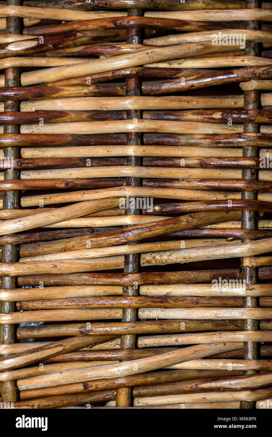 Background woven of willow twigs Stock Photo - Alamy
