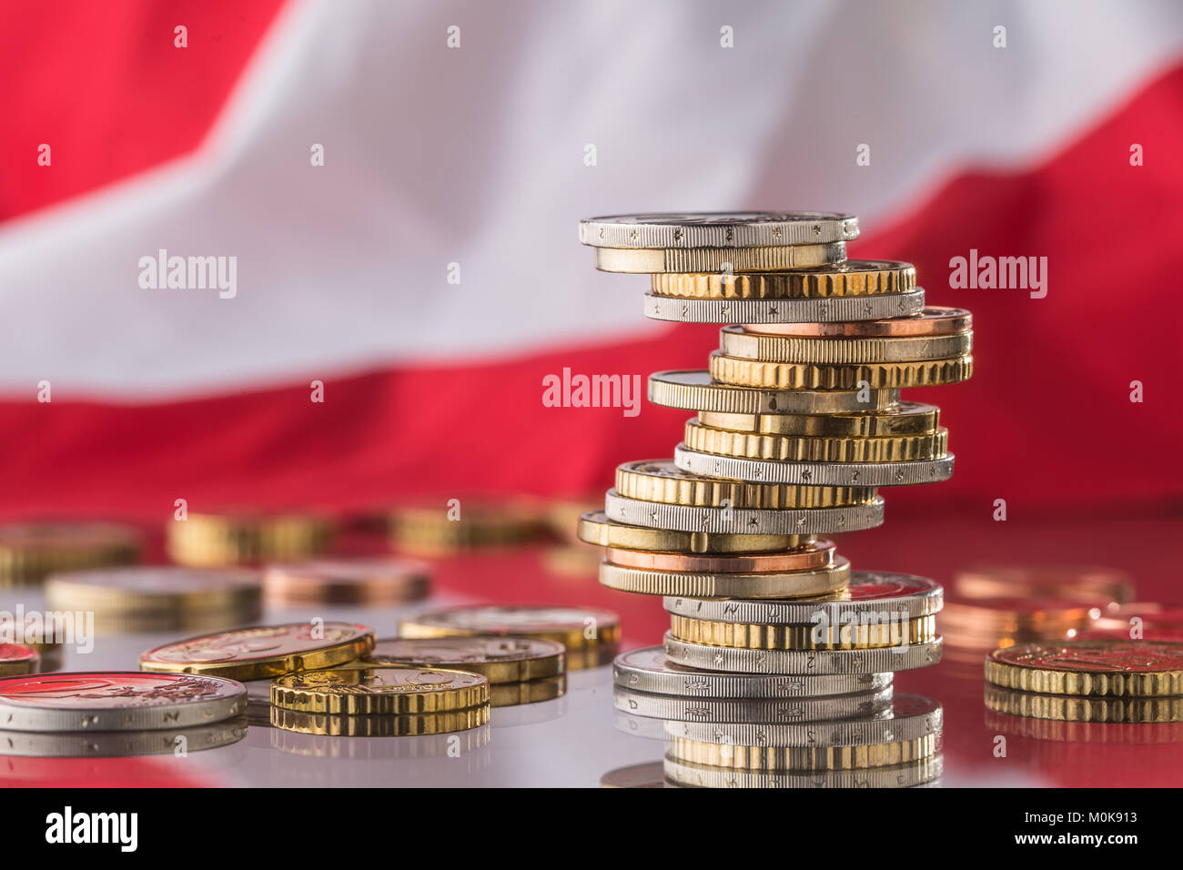 Euro coin austria hi-res stock photography and images - Alamy