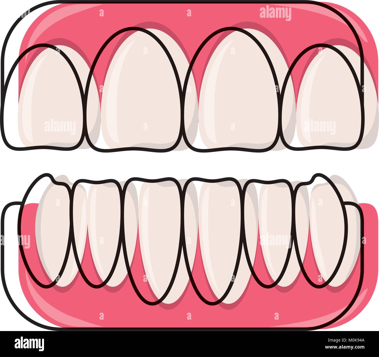 jaw with teeth icon Stock Vector Image & Art - Alamy