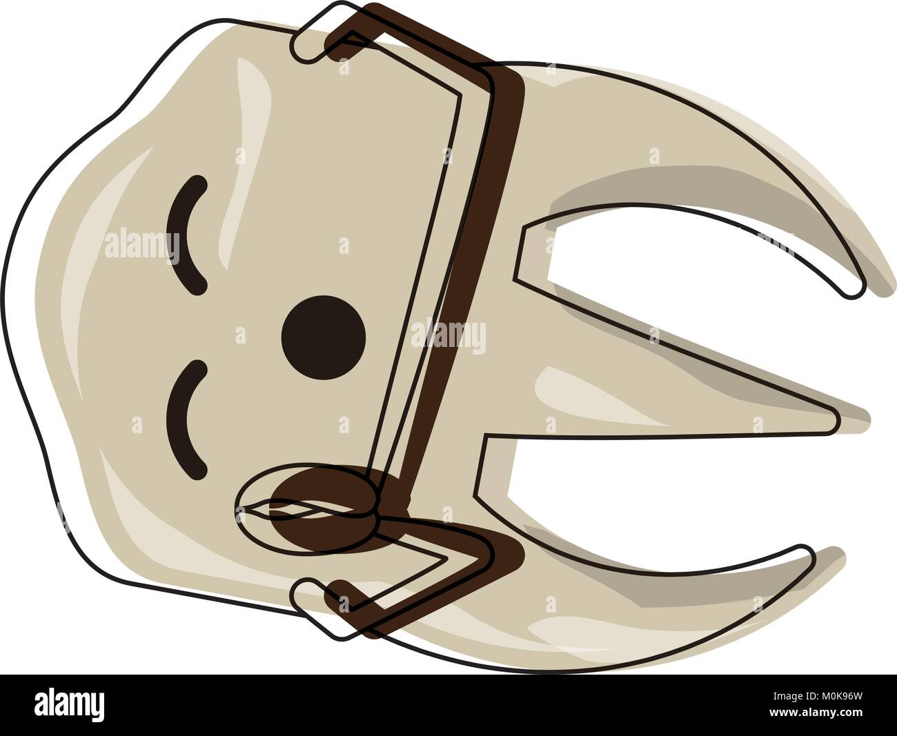 kawaii tooth icon image Stock Vector Image & Art - Alamy