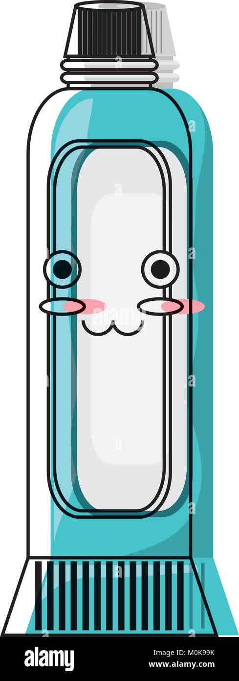 kawaii toothpaste icon image Stock Vector Image & Art - Alamy
