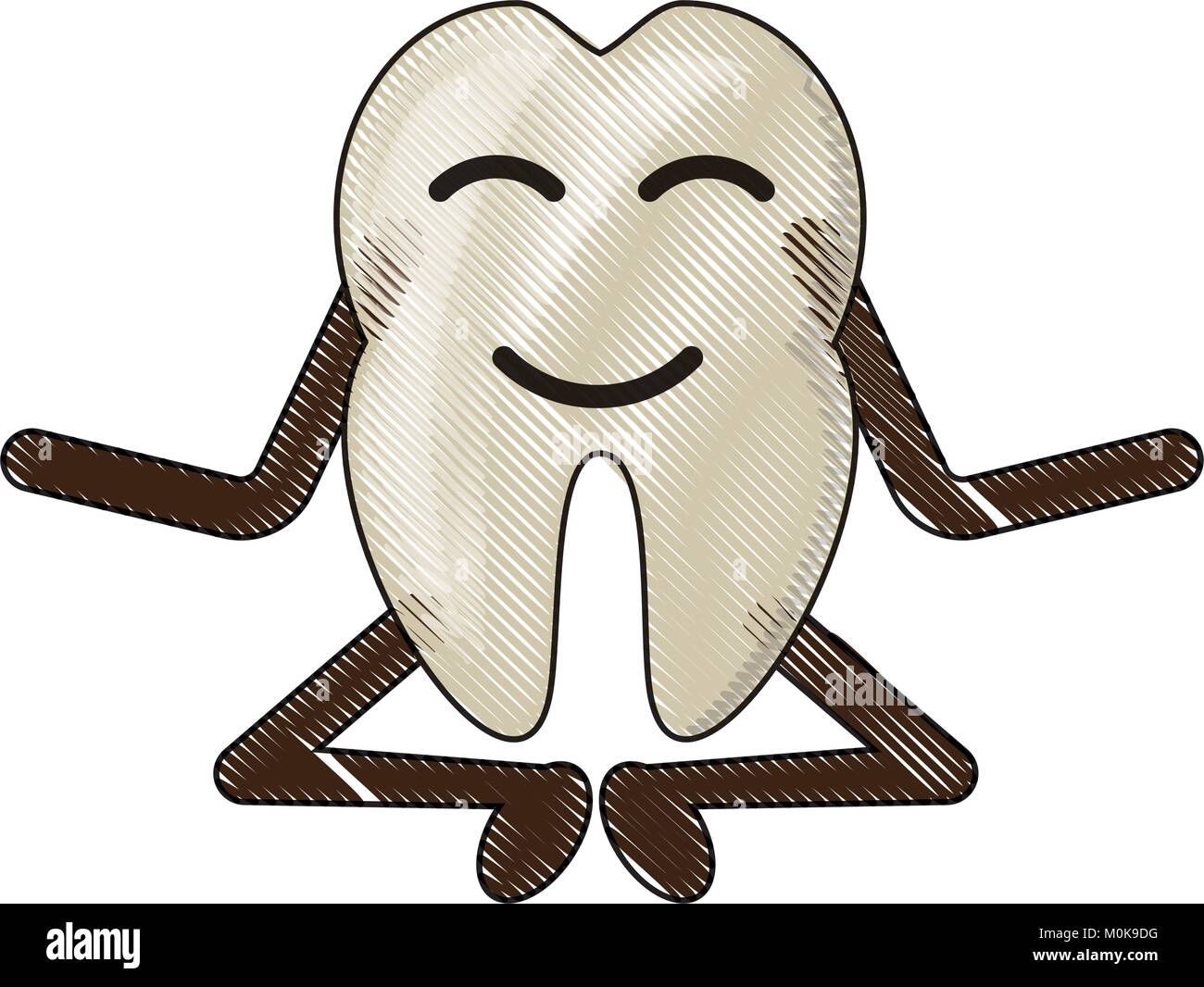 kawaii tooth icon image Stock Vector Image & Art - Alamy