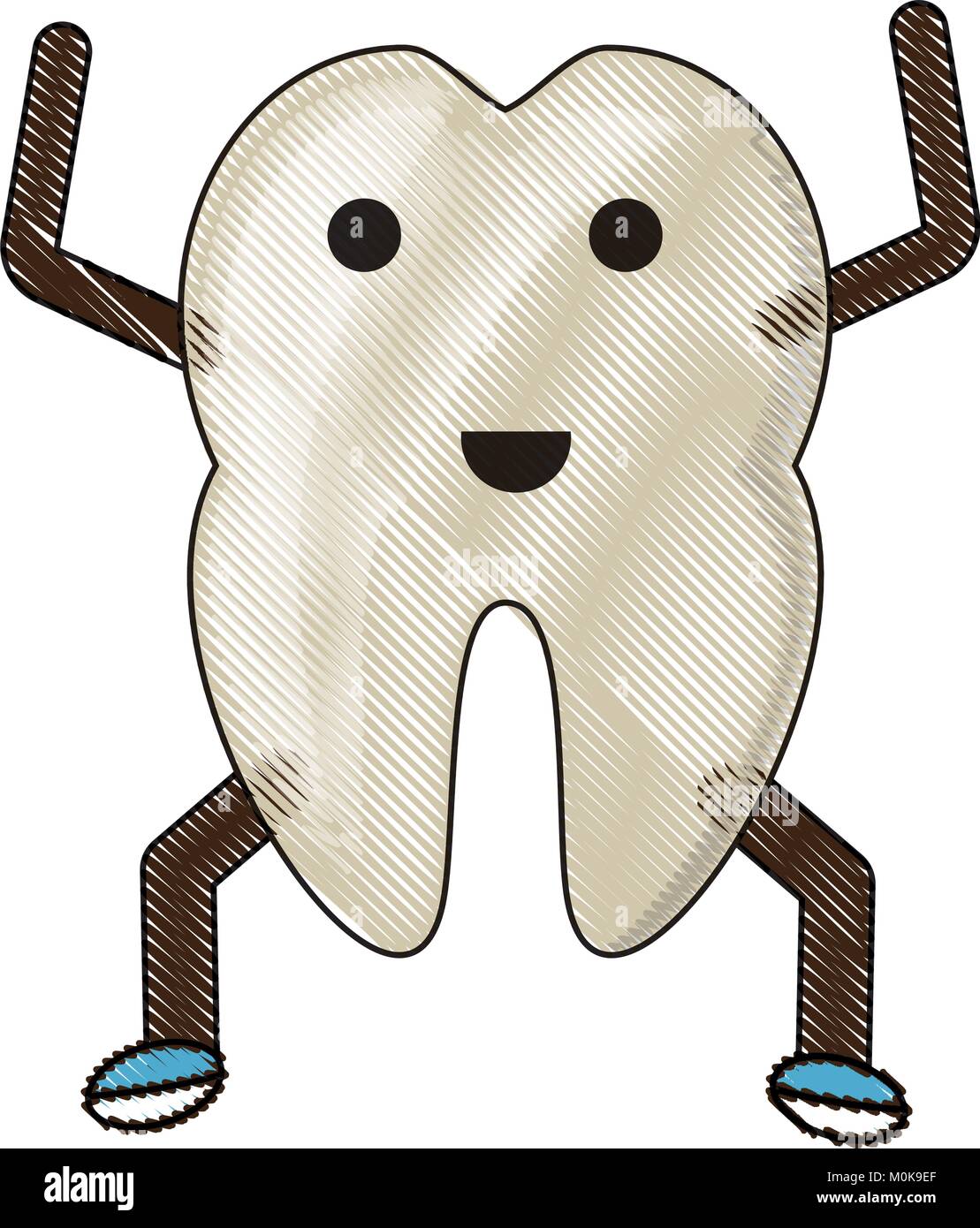 kawaii tooth icon image Stock Vector Image & Art - Alamy