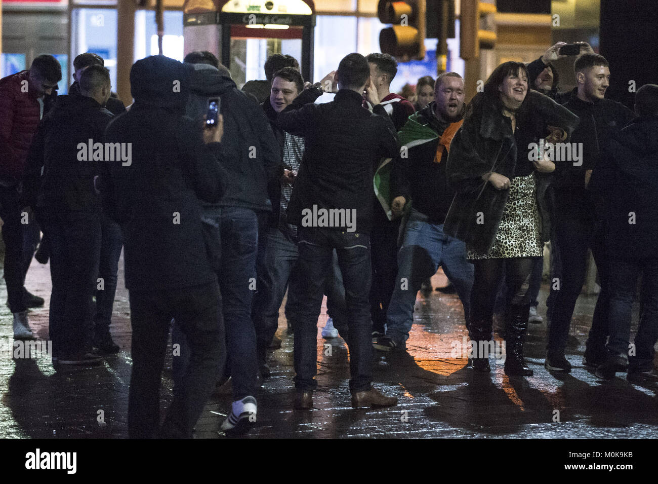 Revellers are out in Glasgow city centre for 'Mad Friday' the last ...