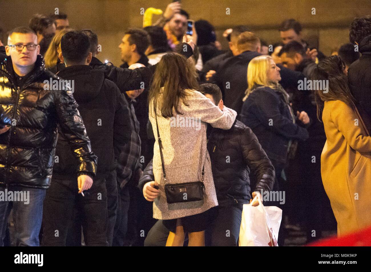 Revellers are out in Glasgow city centre for 'Mad Friday' the last ...