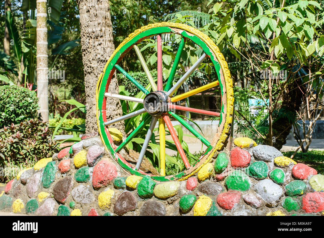 photo of cart wheel Stock Photo - Alamy