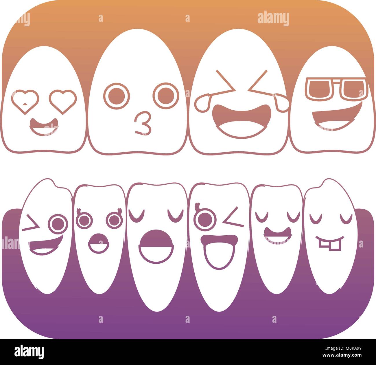 cartoon teeth icon image Stock Vector Image & Art - Alamy