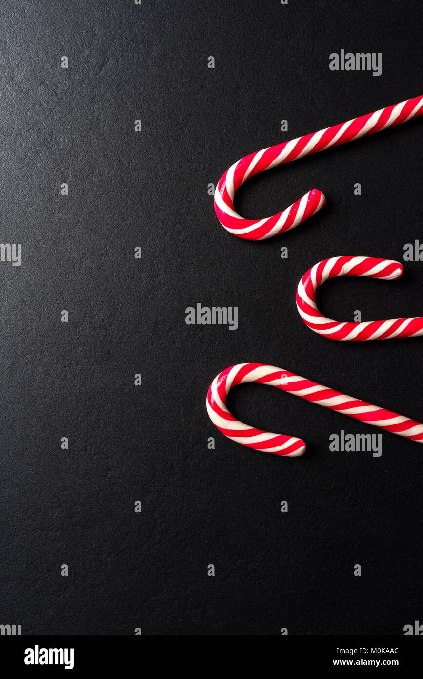 Candy canes background Stock Photo - Alamy