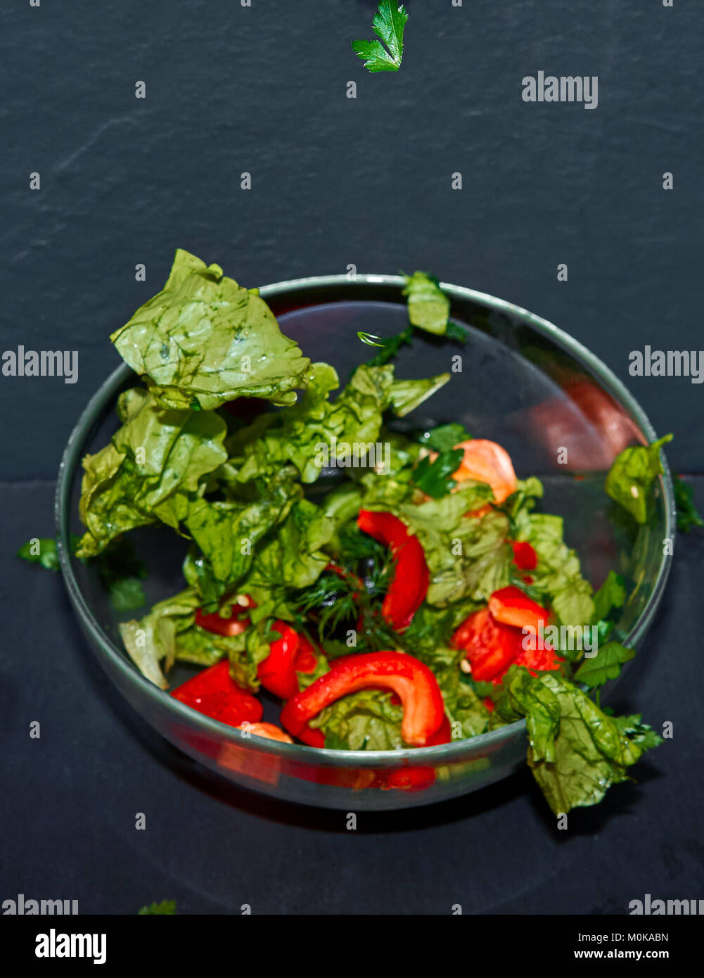 Flying vegetables restaurant hi-res stock photography and images - Alamy