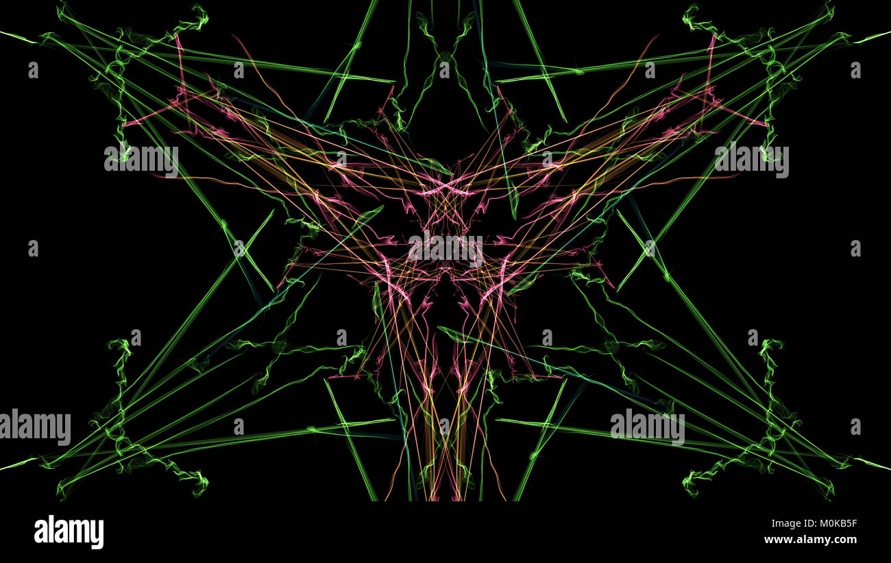 Modern abstract dark background. Silk symmetry series Stock Photo - Alamy