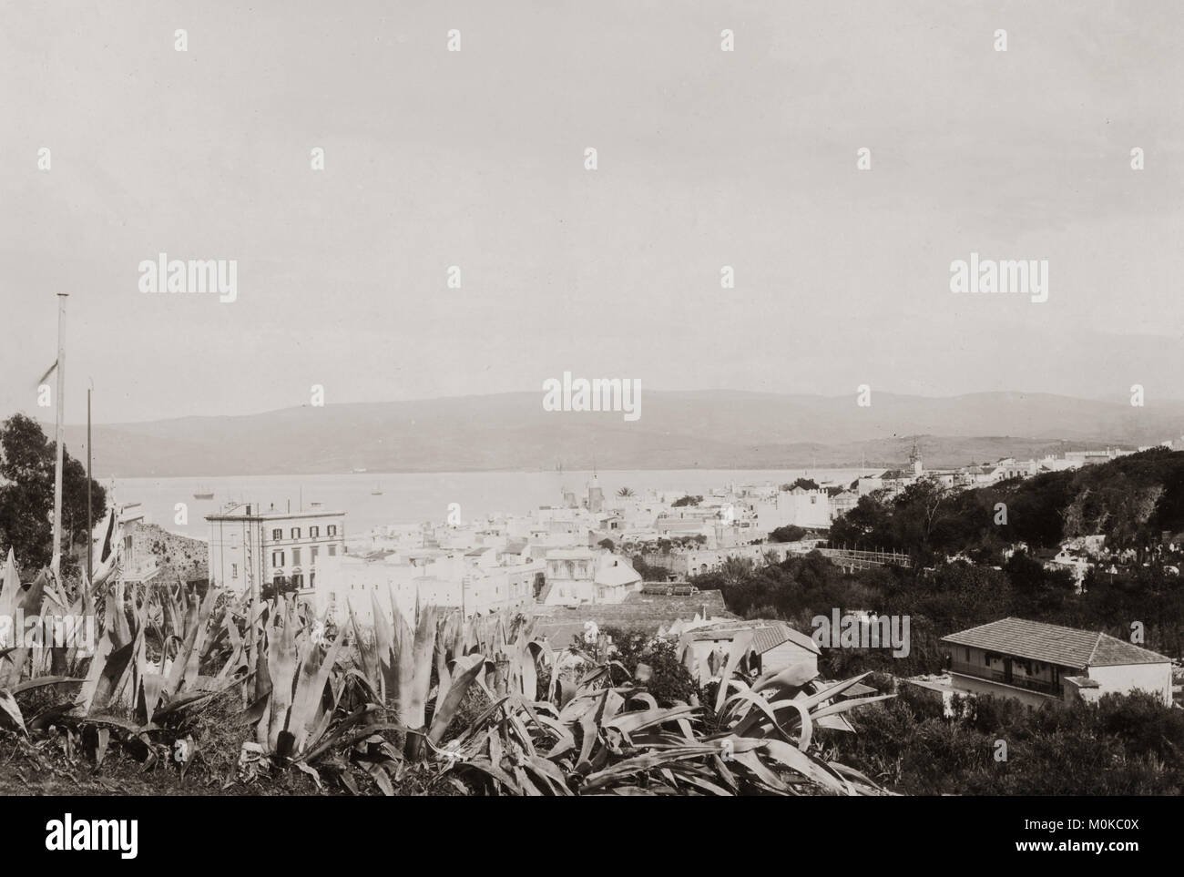 Tangier from the west, Morocco, c.1900 Stock Photo - Alamy