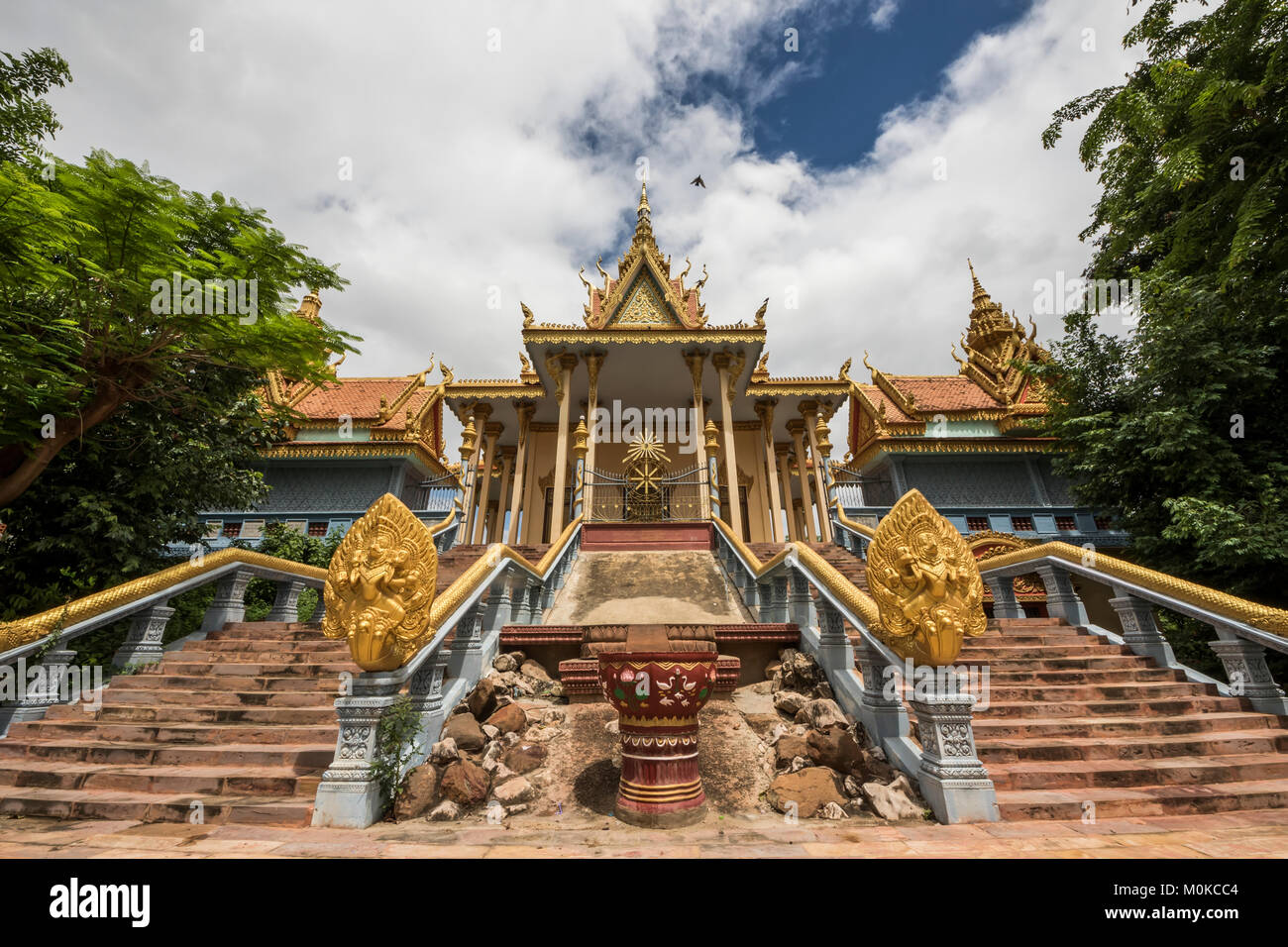 Wat Samrong Knong; Battambang, Cambodia Stock Photo - Alamy