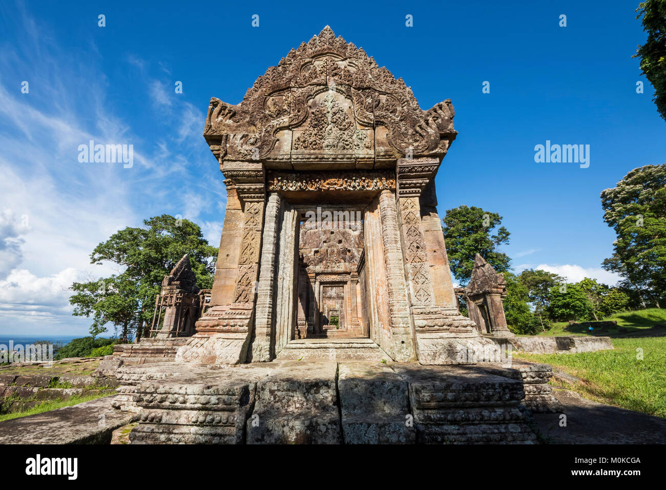 Gopura IV, Preah Vihear Temple; Preah Vihear, Cambodia Stock Photo - Alamy