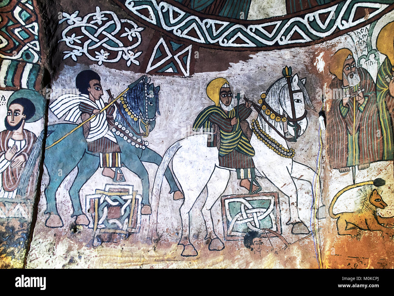 Ethiopian coptic orthodox church painting hi-res stock photography and ...