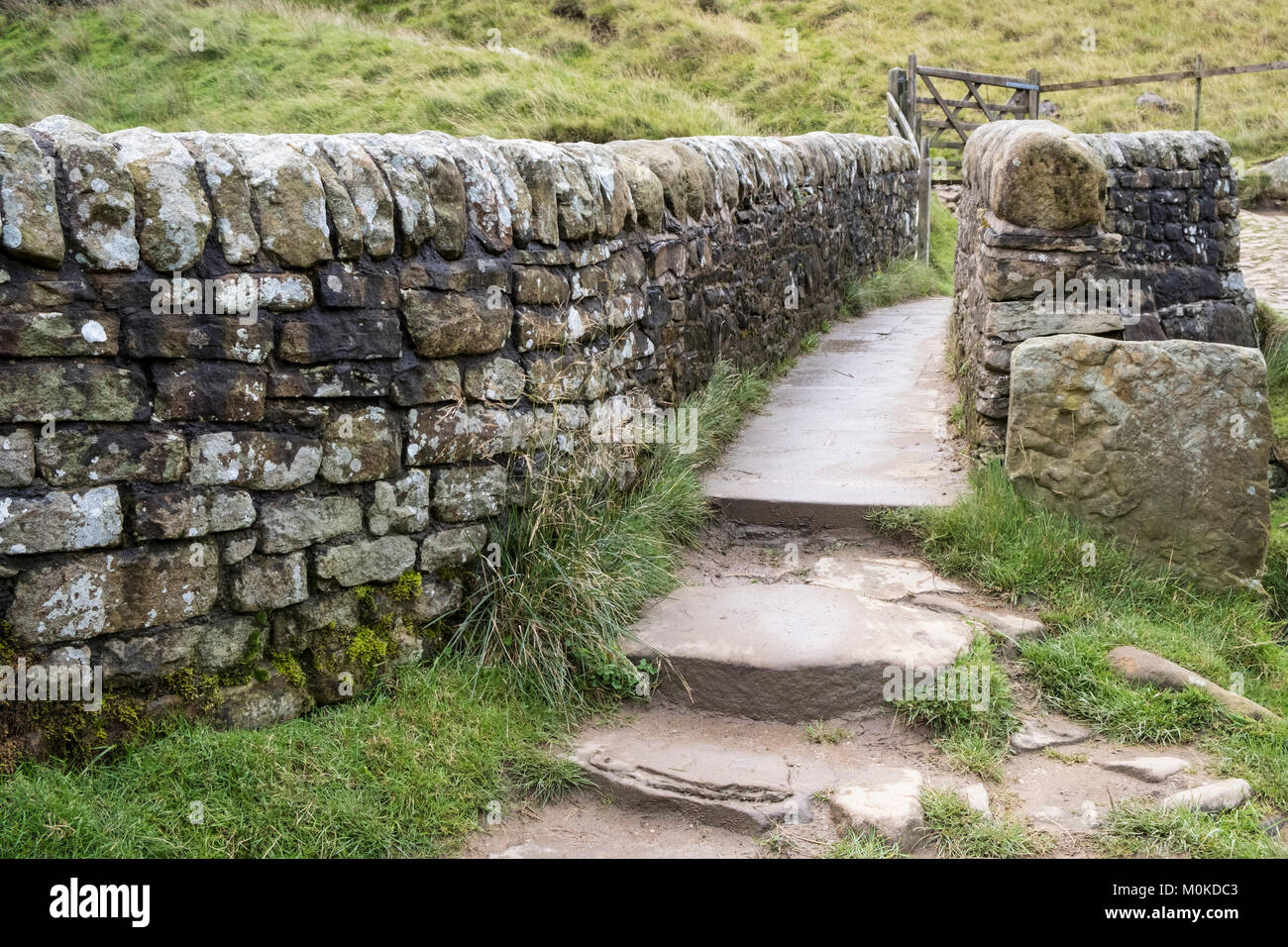 Narrow footbridge hi-res stock photography and images - Alamy