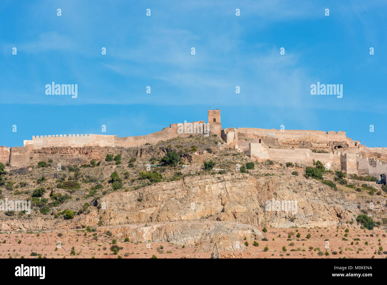 View at ancient Roman Sagunto Castle. Valencia, Spain Stock Photo - Alamy