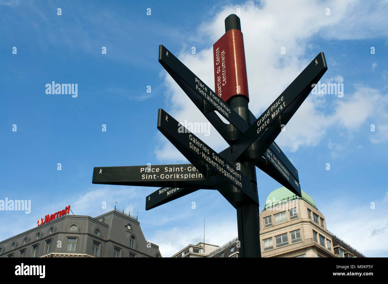 Street Signs In Brussels Stock Photos & Street Signs In Brussels Stock ...