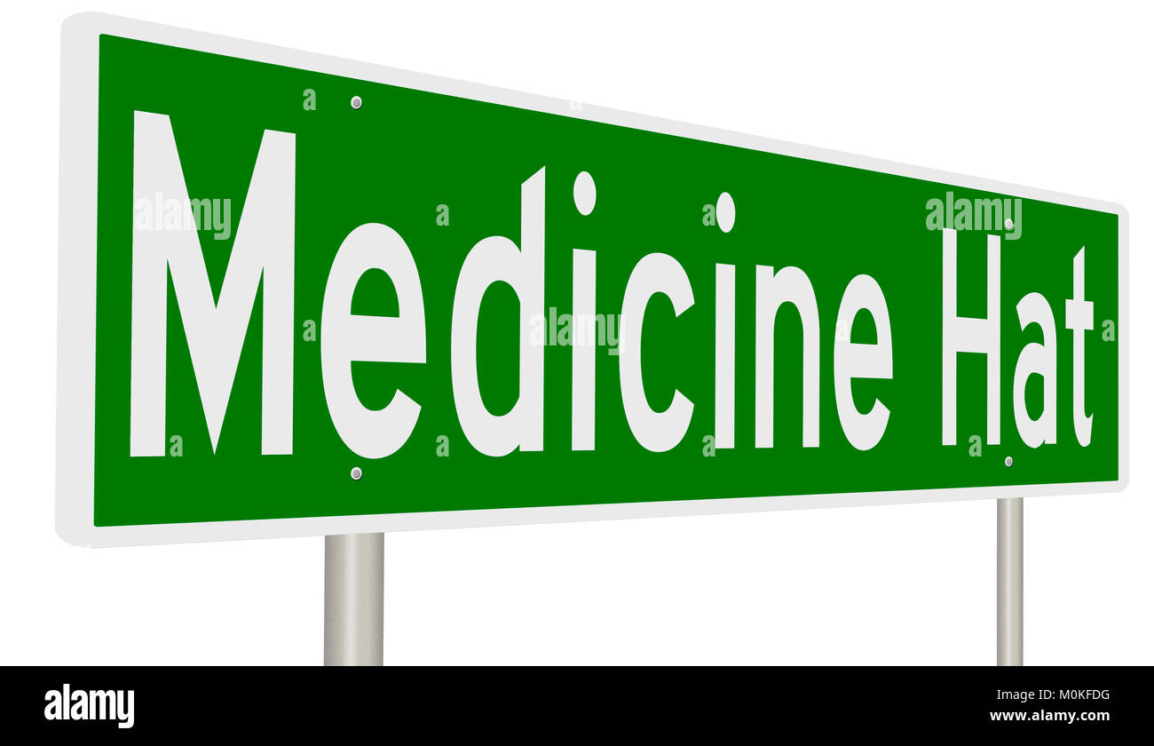 Road sign alberta Cut Out Stock Images & Pictures - Alamy